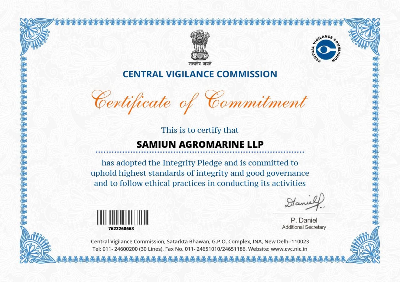 SAMIUN AGROMARINE LLP - Organic Farming & Agriculture Services